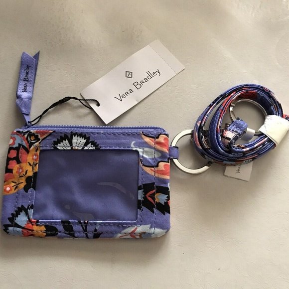 Vera Bradley | Accessories | Vera Bradley Id Case And Lanyard Mural ...